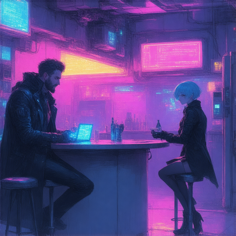Anxipunk Art | Zihin Kıyameti: Son Kopuş | Cyberpunk Hikâye – Anxipunk
